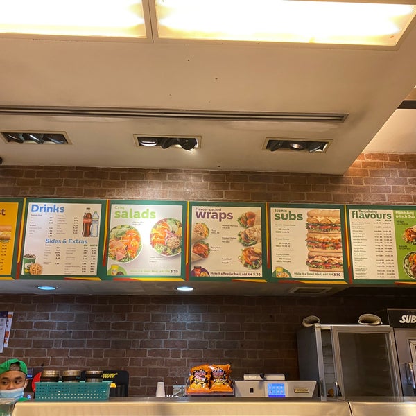 Subway Menu Board