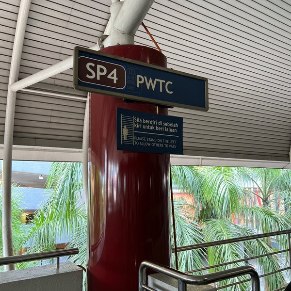 Photos at RapidKL PWTC (ST8) LRT Station - Kuala Lumpur, Kuala Lumpur
