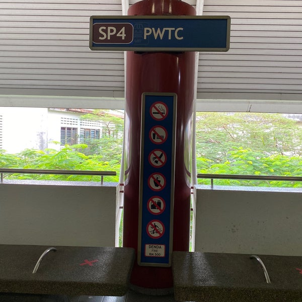Photos at RapidKL PWTC (ST8) LRT Station - Kuala Lumpur, Kuala Lumpur