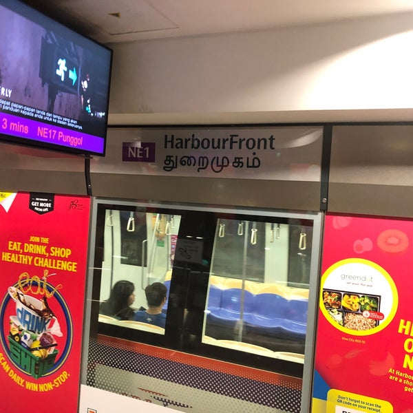 Photos at HarbourFront MRT Interchange (NE1/CC29) - Metro Station in ...