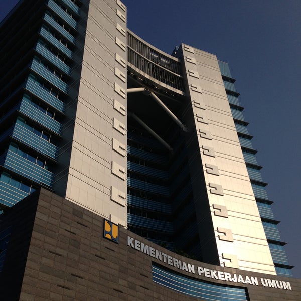 Green Building Gedung Utama Kementerian PU - Structure in Kebayoran Baru