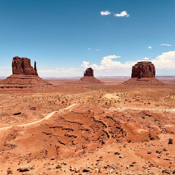 The Monument Valley - National Park in Page