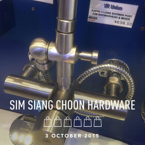 Sim Siang Choon Hardware - Novena - 2 tips