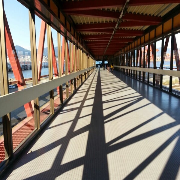 Waterfront SeaBus Terminal - Metro Station in Downtown Vancouver