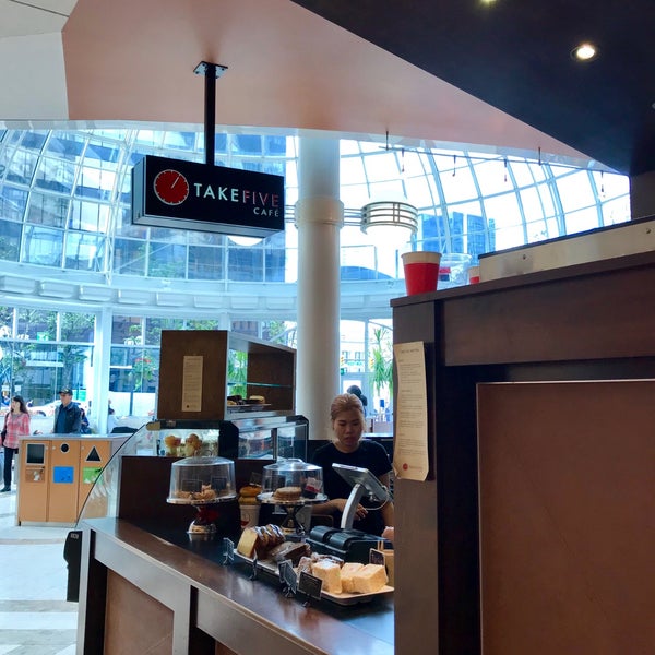 Photos at Take Five Cafe Pacific Centre - Café in Downtown Vancouver