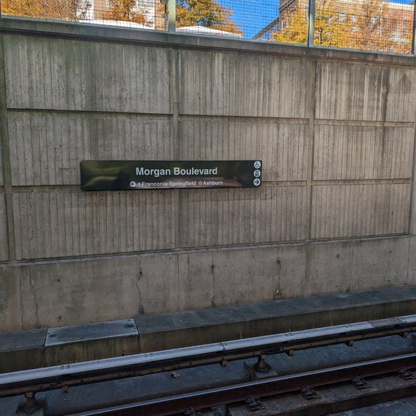 Morgan Boulevard Metro Station - Garrett A Morgan Blvd