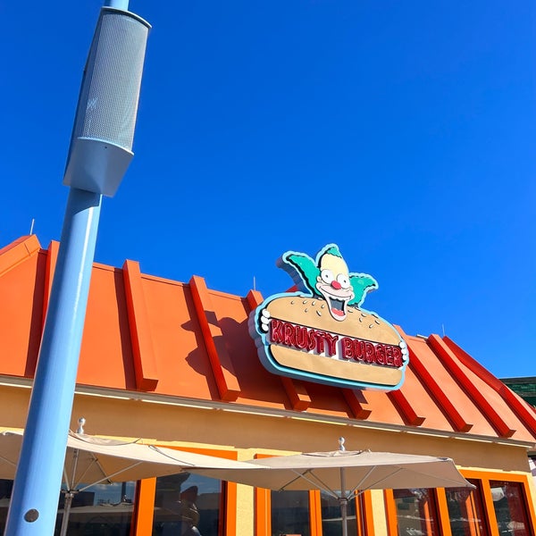 Krusty Burger Universal Studios
