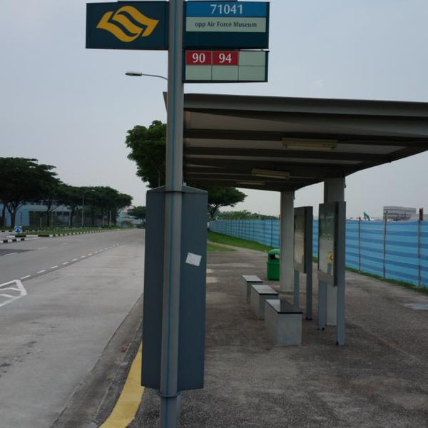Bus Stop 71041 - Bus Line in Paya Lebar