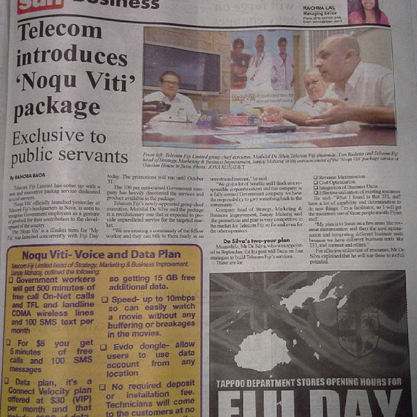 Telecom Fiji Ltd HQ - Coworking Space