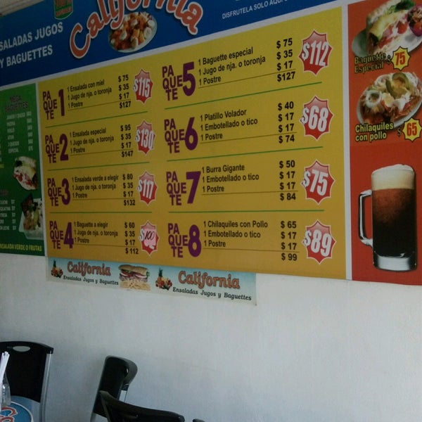 Jugos California - Sandwich Spot in Merida