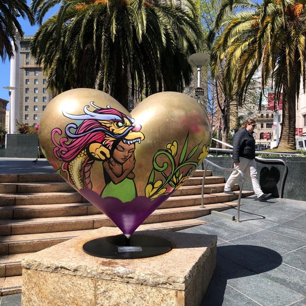 Union Square San Francisco Heart