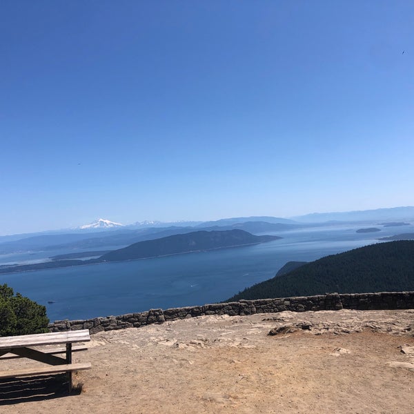 Mt. Constitution Observation Tower - Scenic Lookout