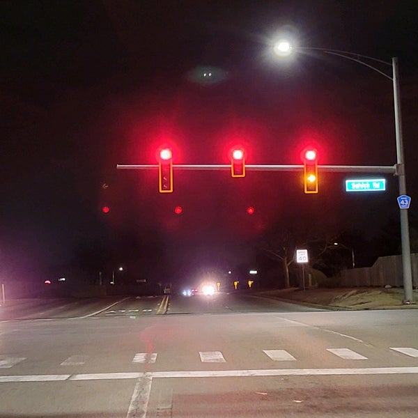 County Farm Road at Schick Road - Road