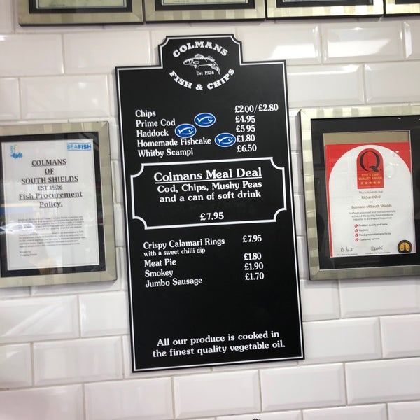 Colmans Fish & Chips - 17 tips from 418 visitors