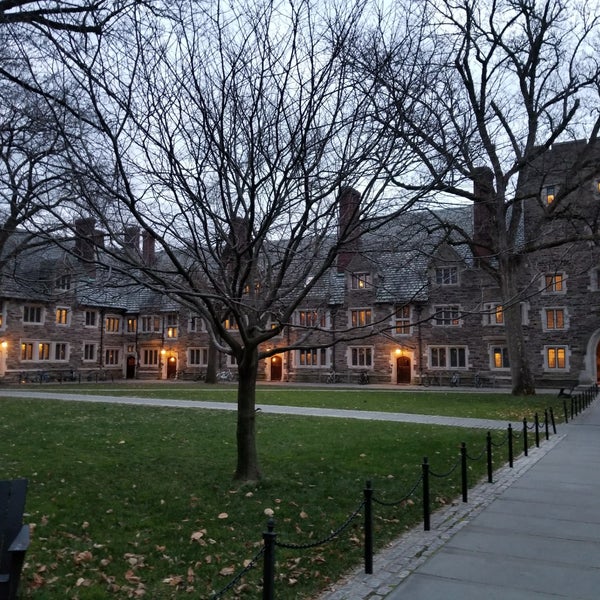 Princeton Dorms Outside