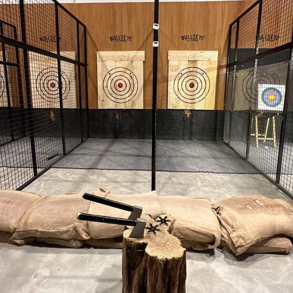 BULLSEYE Axe Throwing 🪓 - Gaming Cafe in Riyadh