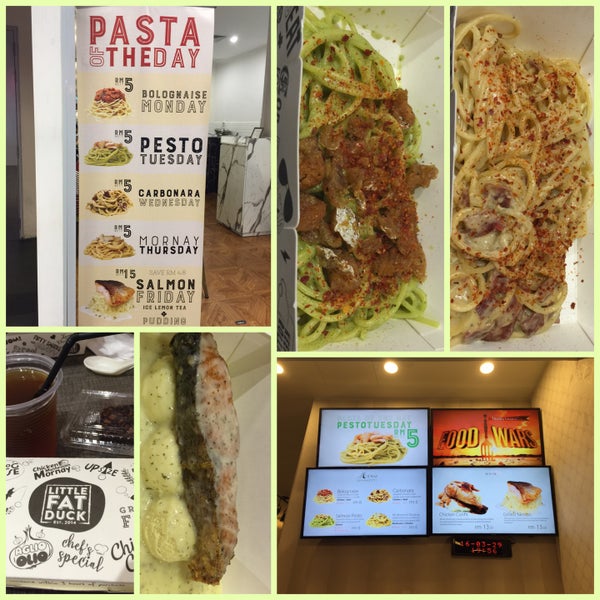 little fat duck menu