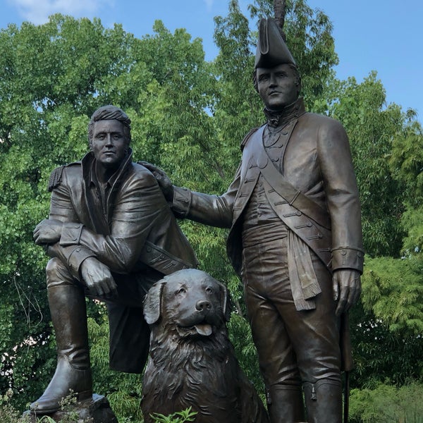 Lewis & Clark Statue - Outdoor Sculpture in St. Charles