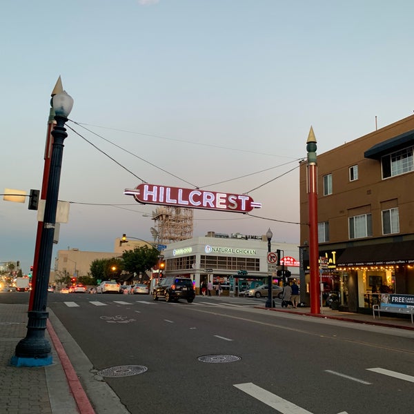 Photos at Hillcrest Sign - Hillcrest - University Ave