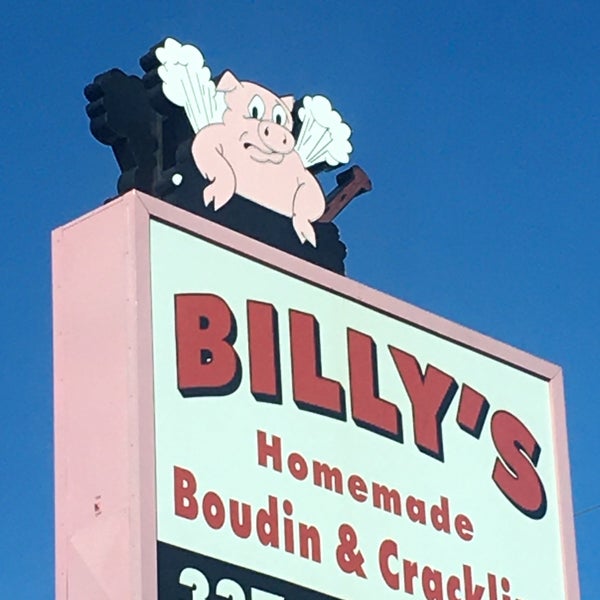 Billy's Boudin & Cracklins - Cajun and Creole Restaurant in Scott