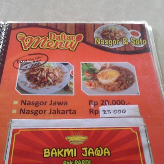 Bakmi Jawa Pak Pardi - Noodle House