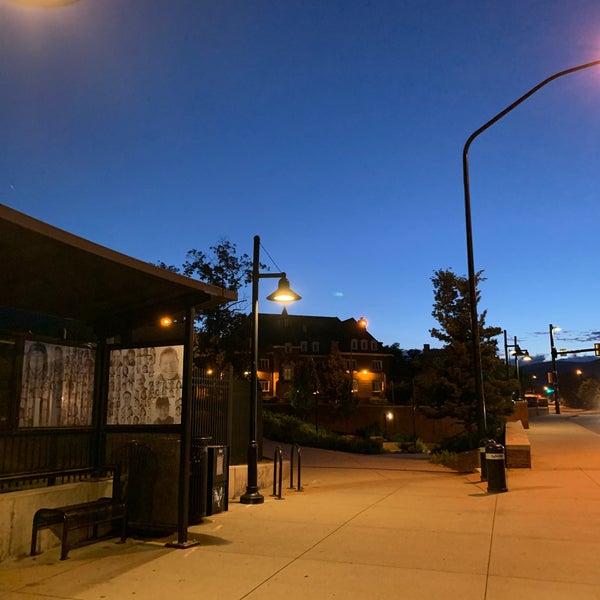 Euclid/Broadway Bus Stop - Bus Stop in Boulder