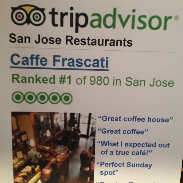 Caffe Frascati (Now Closed) - Café in Downtown San Jose