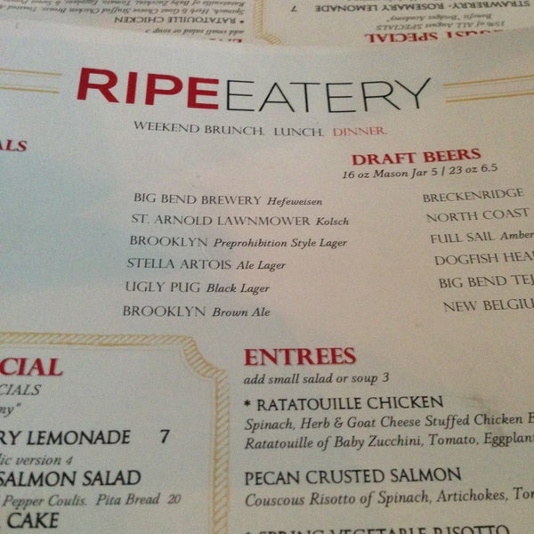 Ripe Eatery & Market - 32 tips