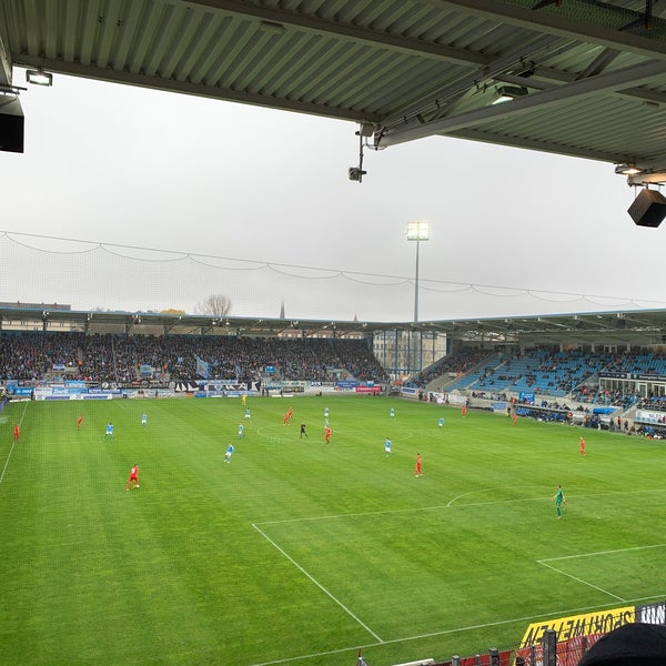 Stadion an der Gellertstraße - Soccer Stadium in Chemnitz