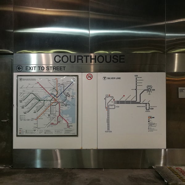 Photos at MBTA Courthouse Station - Seaport District - Court House Station