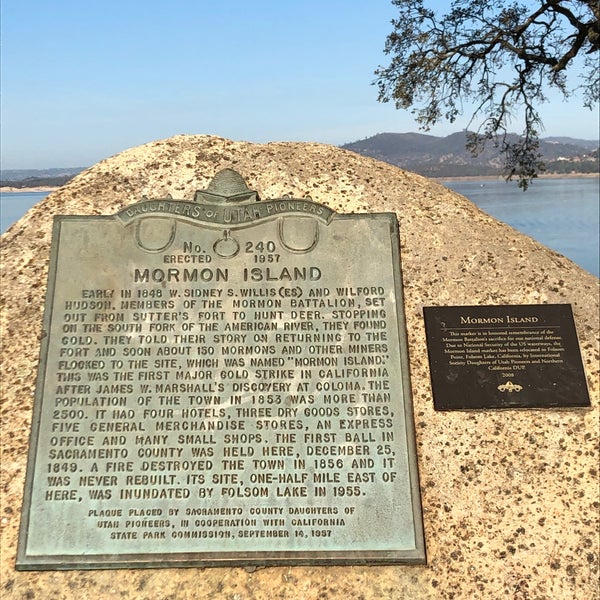 Folsom Lake Mormon Island