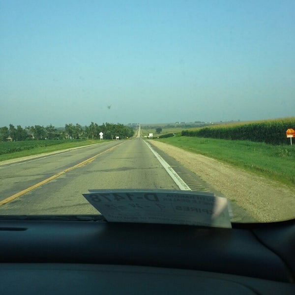 Minnesota / Iowa State Line - Border Crossing