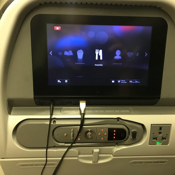 AA Flight 78 - DFW to LHR - Plane