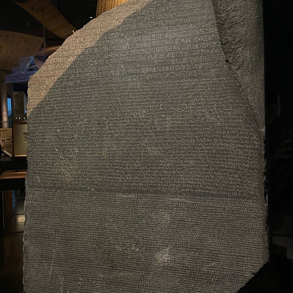 The Rosetta Stone - Exhibit in London