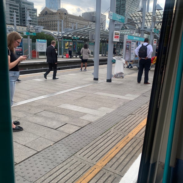 Poplar DLR Station - Light Rail Station in London