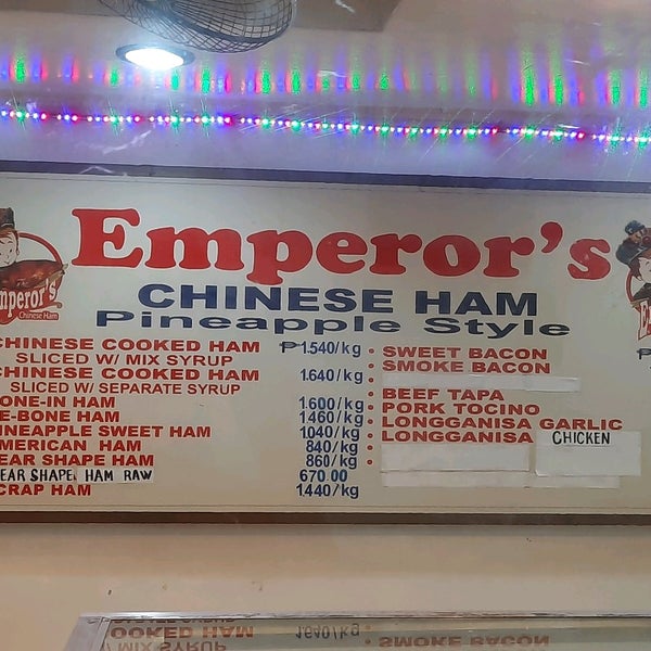 Emperor's Chinese Ham - Hidalgo - 0 tips
