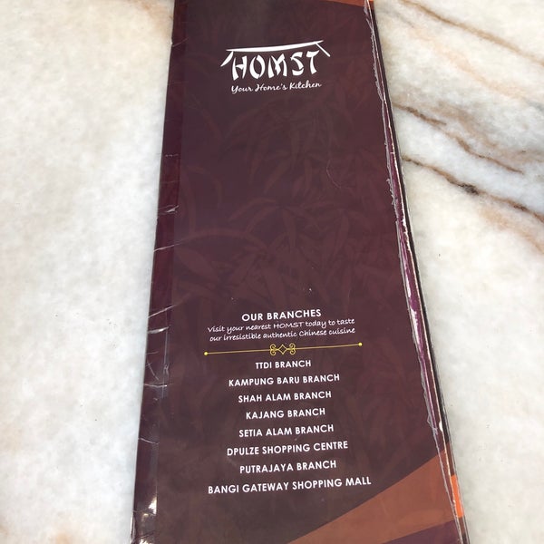 Homst Restaurant - Chinese Restaurant in Kajang