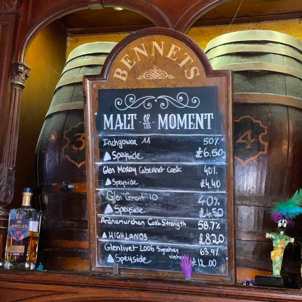 Bennets Bar - Fountainbridge - 8 tips