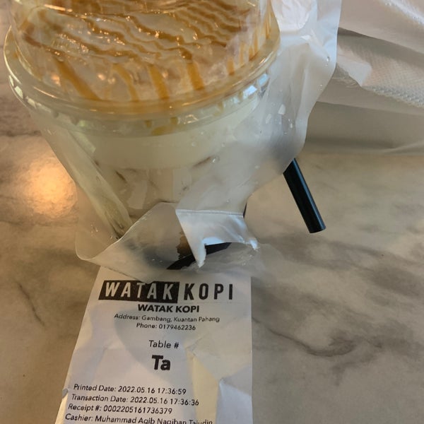 Watak Kopi Gambang - Gambang - Kuantan, Pahang