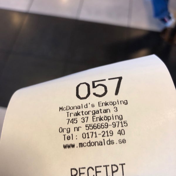 McDonald's - Enköping, Uppsala län