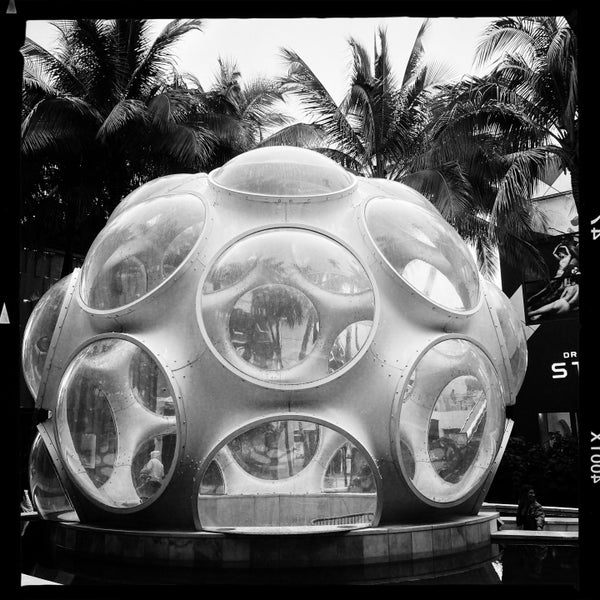 Buckminster Fuller Fly's Eye Dome - Design District - Miami, FL
