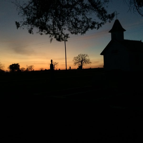 St. Martin's - World's Smallest Active Catholic Church - Round Top, TX