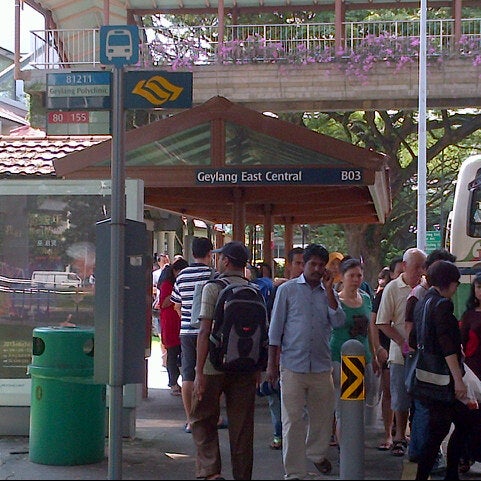 Bus Stop 81211 (Geylang Polyclinic) - Bus Station in Central Region