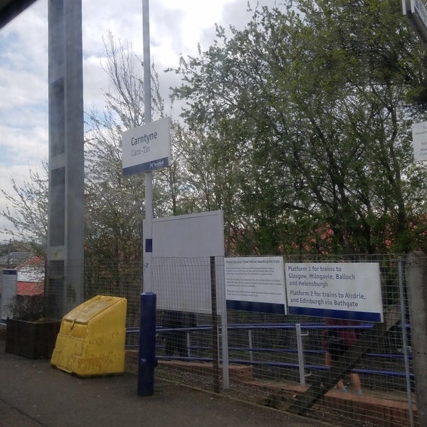 Carntyne Railway Station (CAY) - Shettleston - 3 tips