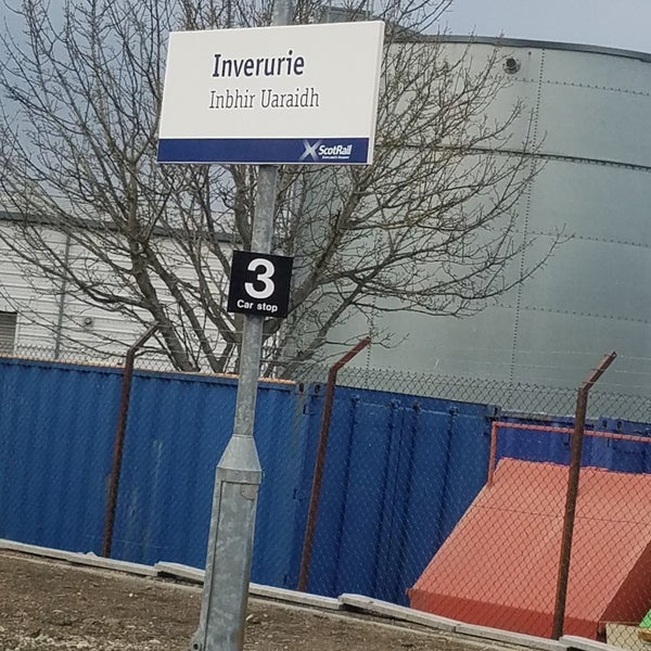 Inverurie Railway Station (INR) - 2 tips