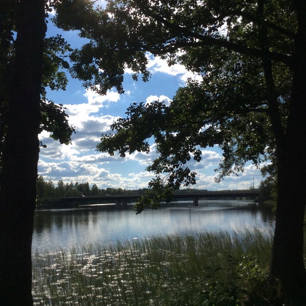 Kuusankoskitalon Rantapuisto - Kuusankoski, Kymenlaakson maakunta