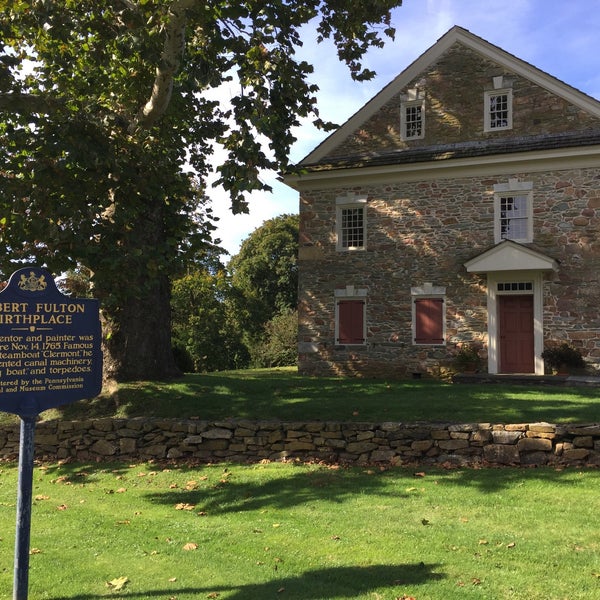 Robert Fulton Birthplace - Historic and Protected Site in Quarryville