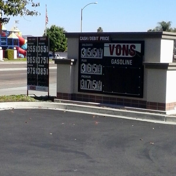 VONS Fuel Station - 351 W Felicita Ave