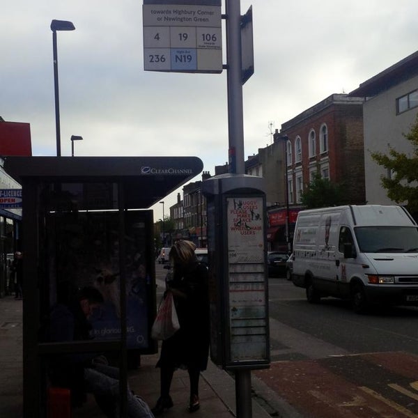 Bus Stop N (Blackstock Road) - Islington, Greater London