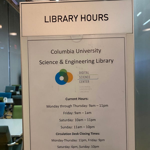 Science & Engineering Library - College Library in West Harlem